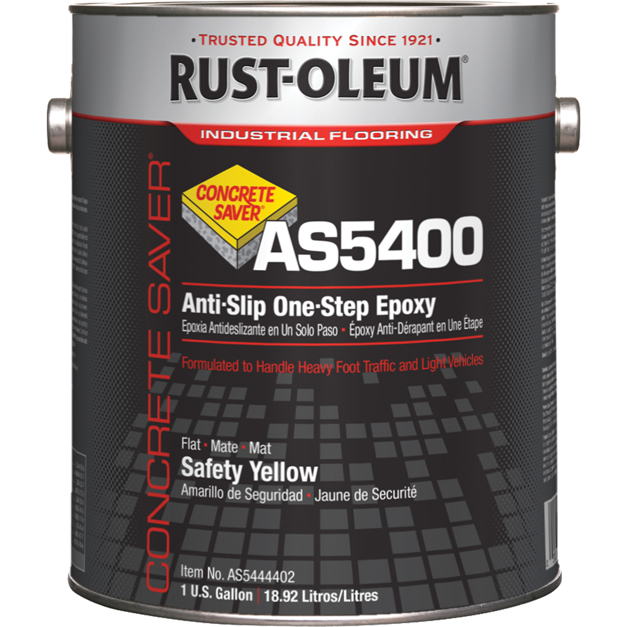 Rust-Oleum Epoxy antidérapant en une étape du système Concrete Saver ...