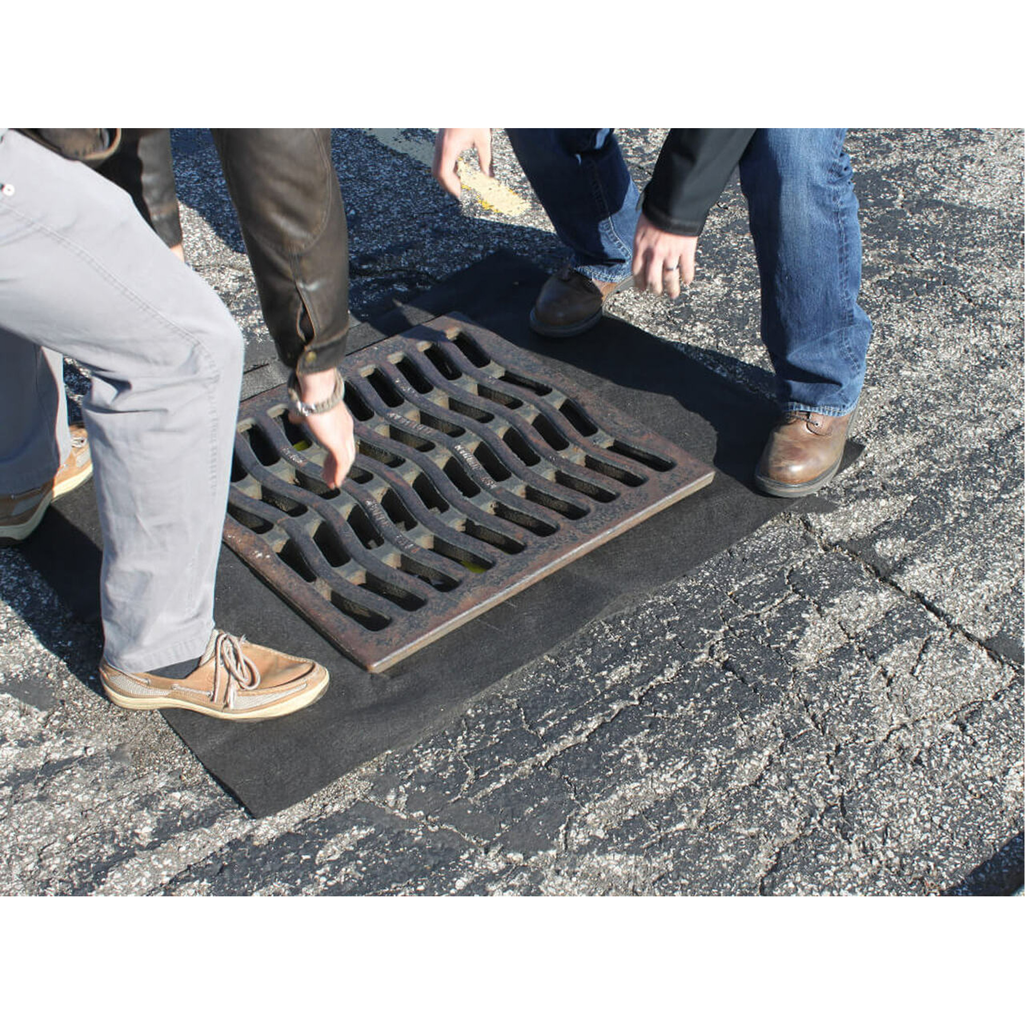 Enpac Storm Sentinel® Catch Basin Insert, Sediment, 48" L x 36" W ...